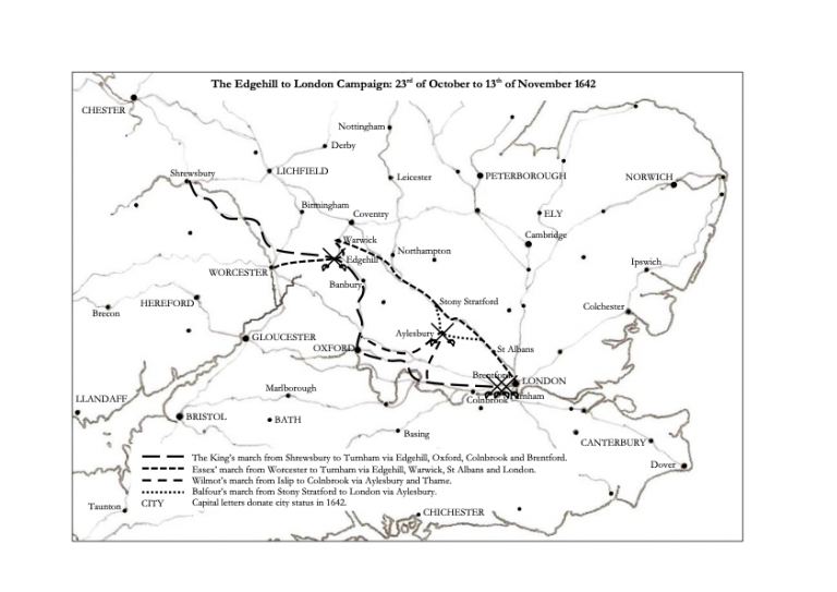 Edgehill to London 1642 - Civil War fight for the Capital - CHARLES CORDELL
